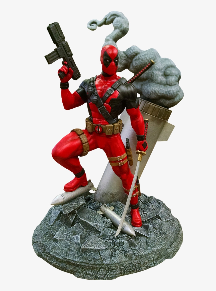 Zoom - Deadpool Deluxe Model Kit - 579x1027 PNG Download - PNGkit