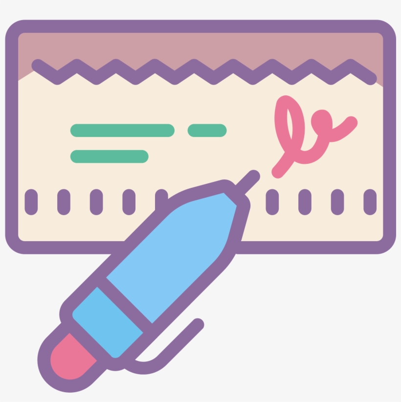 Check Book Icon - 1600x1600 PNG Download - PNGkit