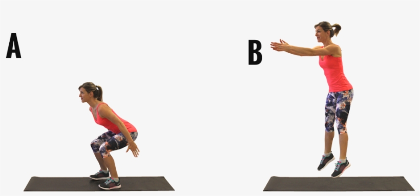7-squat - Aerobic Exercise - 1068x467 PNG Download - PNGkit