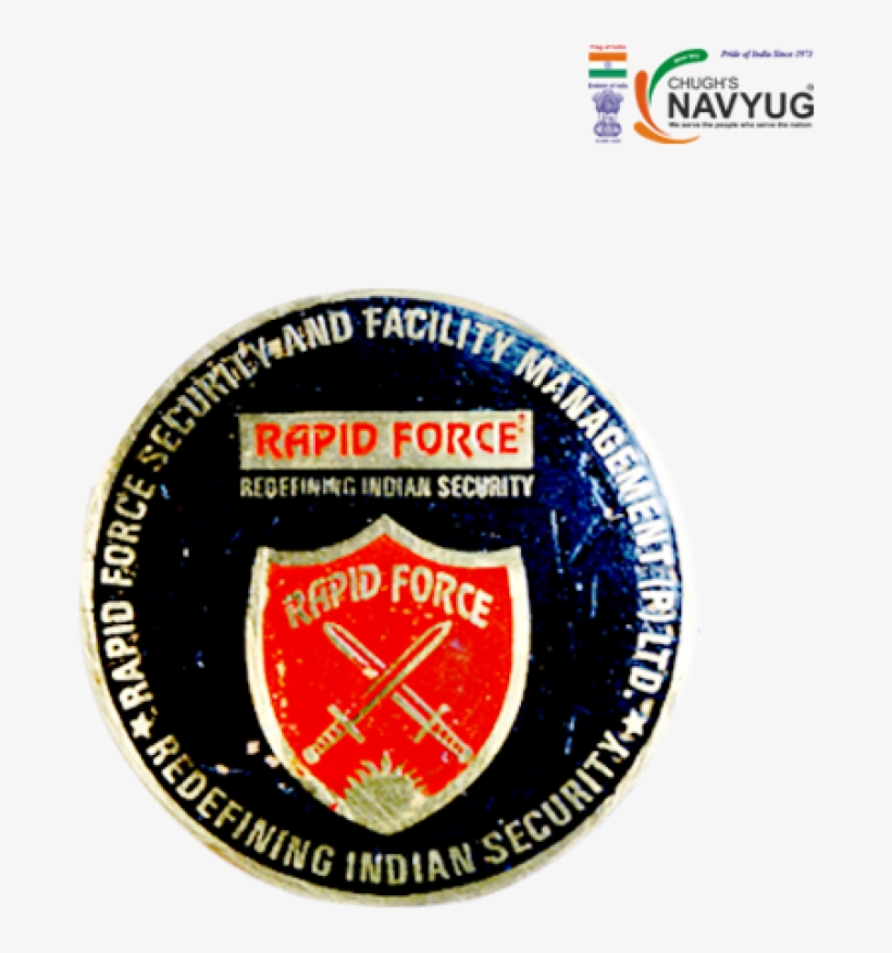 Badge Rapid Force Security Cn Ac 2022 - Emblem - 1000x1000 PNG Download ...