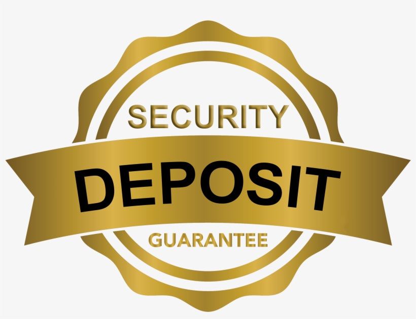 Security Deposit Badge - Label - 3333x2500 PNG Download - PNGkit