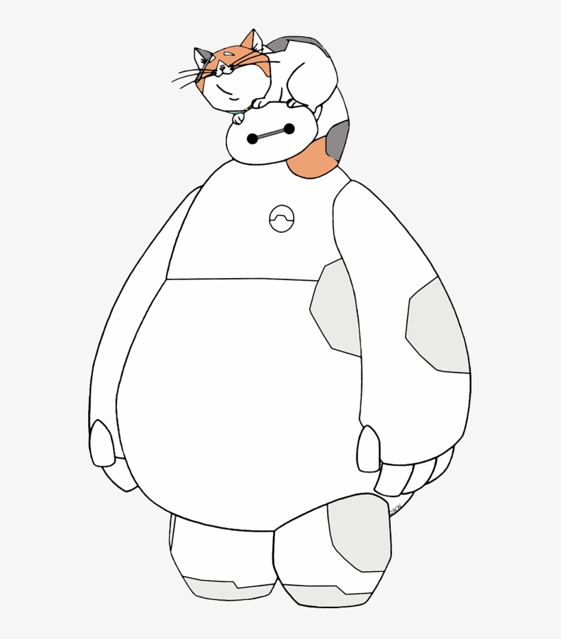 Waving Baymax, - Cartoon - 567x853 PNG Download - PNGkit