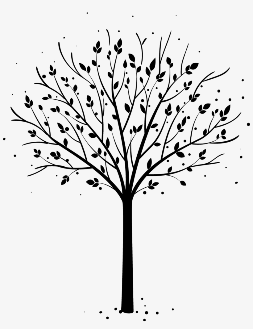 Transparent Tree Breastfeeding - Laubbaum Mit Wurzel Zeichnung ...