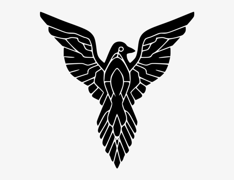 600 X 629 3 - Dc Comics Raven Symbol - 600x629 PNG Download - PNGkit