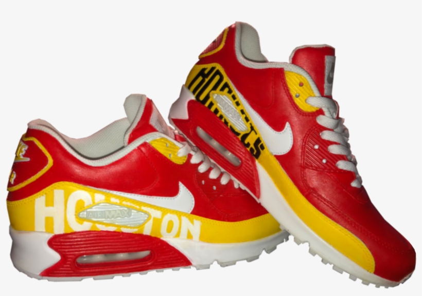 Art[art] Custom Houston Rockets Air Max 90's - Air Max Houston ...