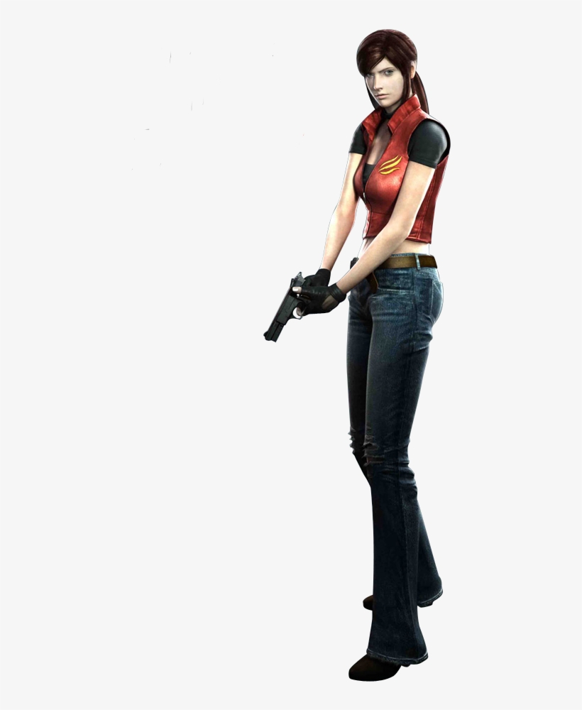 Resident Evil, Claire - Transparent Claire Redfield Png - 654x1000 PNG ...