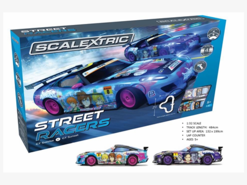 Scalextric - Scalextric Street Racers - 800x800 PNG Download - PNGkit
