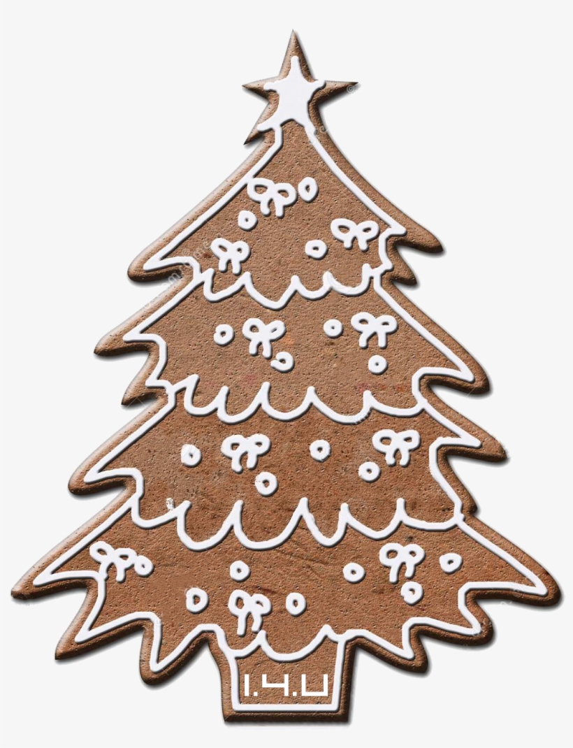 Gingerbread Christmas Tree - 1024x1298 PNG Download - PNGkit