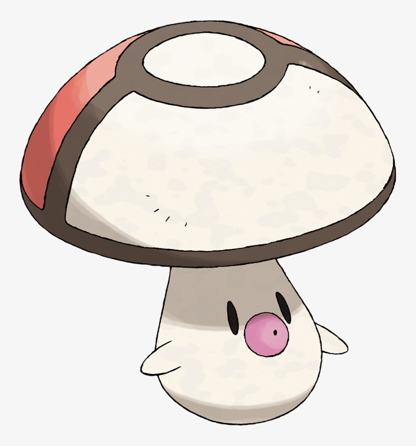 View 2590 Shiny Foongus , - Pokémon Foongus - 743x800 PNG Download - PNGkit