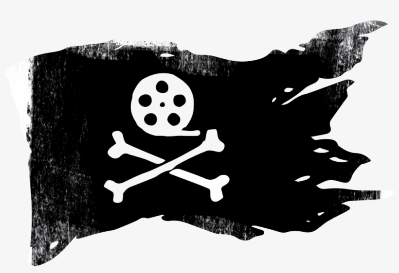 Piracy Transparent Background - Pirate Flag Png - 1024x724 PNG Download ...