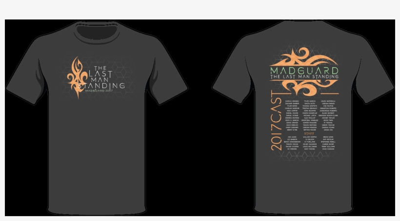 Madison Scouts Color Guard - Active Shirt - 1600x808 PNG Download - PNGkit