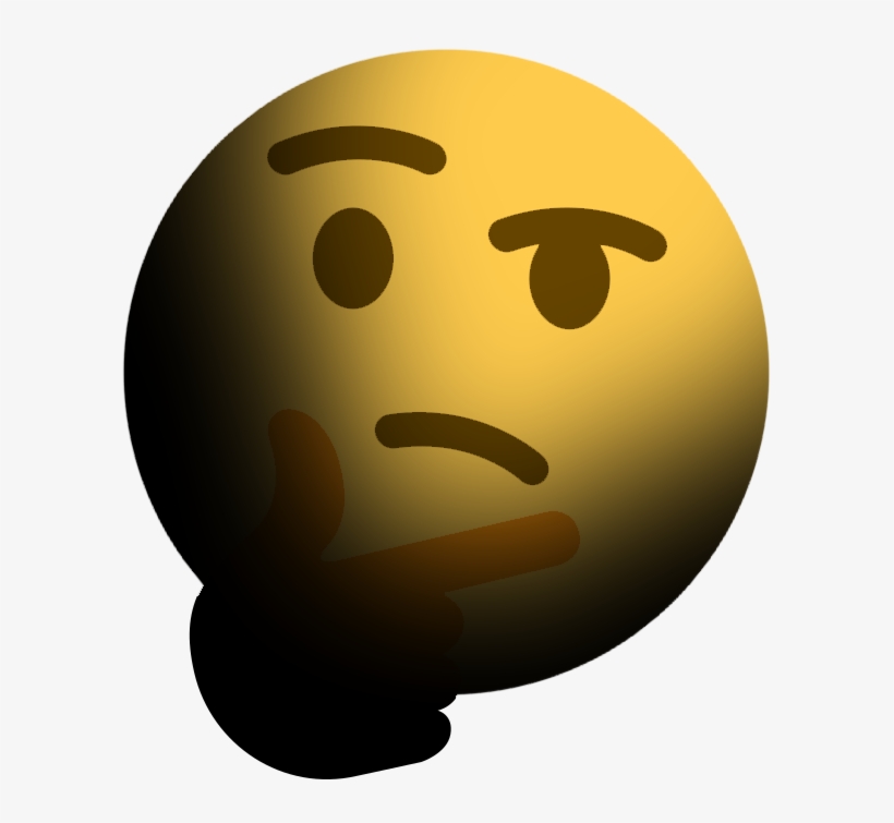 Thinking Shadow - Smiley - 600x675 PNG Download - PNGkit