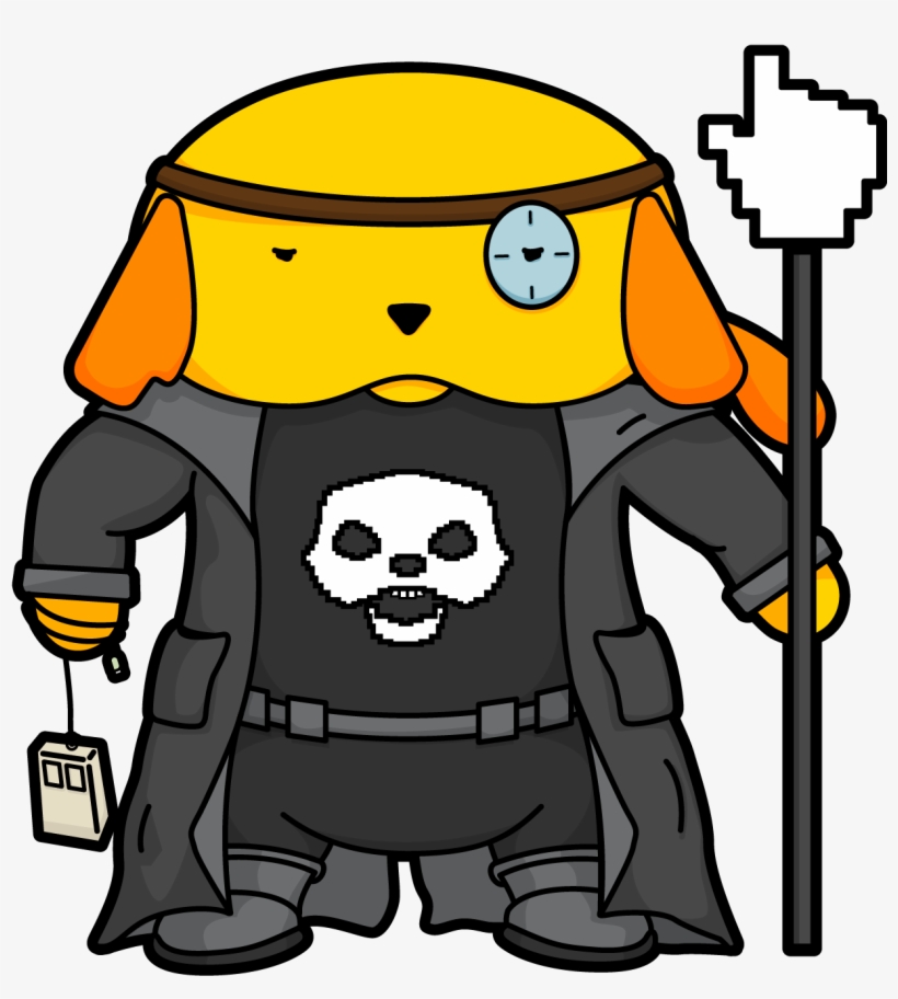 Pixel Pusher - Cartoon - 1243x1310 PNG Download - PNGkit