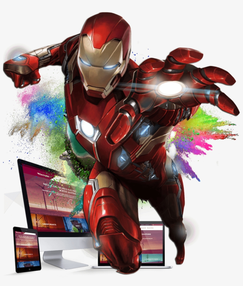 Iron Man Compost Elements - Iron Man Marvel Png - 1024x1153 PNG ...