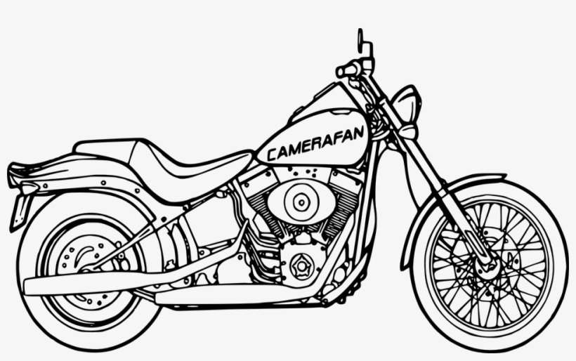 Motorcycle Drawing Png - 960x556 PNG Download - PNGkit