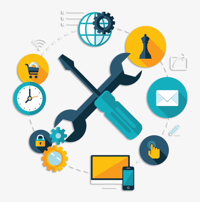 Software Clipart Website Maintenance - Our Services - 800x800 PNG ...