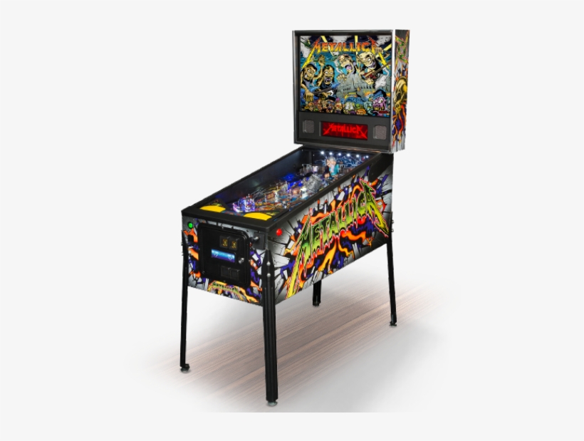 Metallica Premium - Stern Metallica Pinball - 499x554 PNG Download - PNGkit