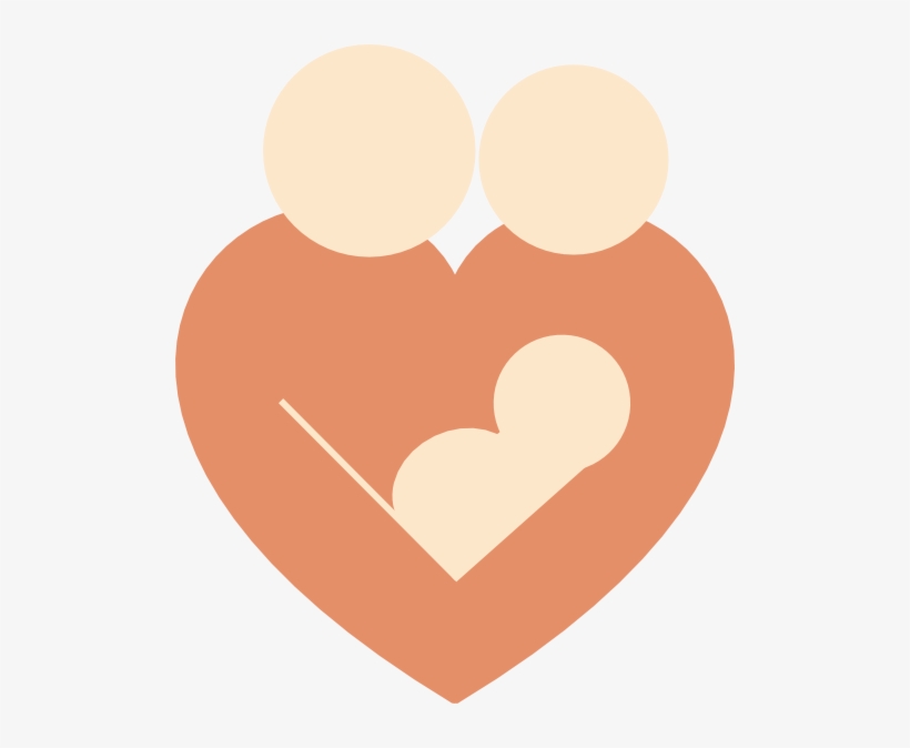 Clip Art Family Heart - 504x594 PNG Download - PNGkit