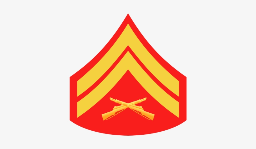 Usmc-e3 - Corporal Marines - 380x400 PNG Download - PNGkit