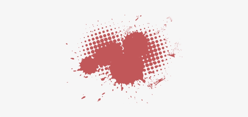 Splatter Red Splatter Png - Free Halftone Vector File - 400x310 PNG ...