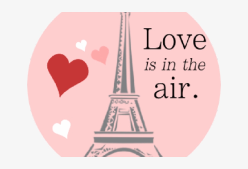 Eiffel Tower Clipart Love - Happy Valentines Day Diamonds - 640x480 PNG ...