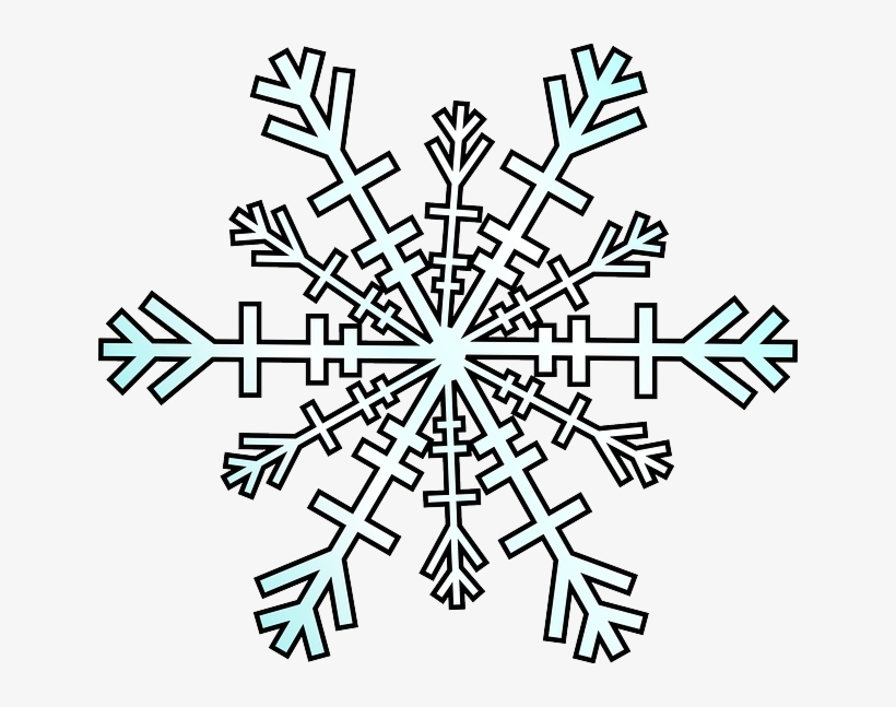 Snowflake, Meteorology, Snow, Symmetry, Crystal - Winter Clipart ...