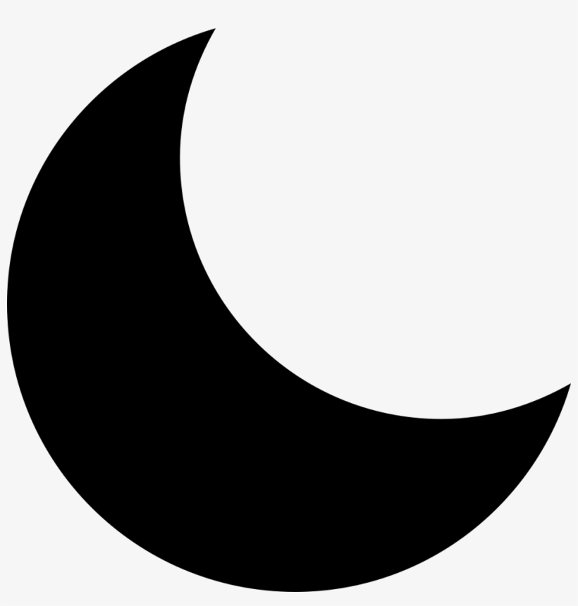 Moon Svg Night Png - Night Icon Png - 980x980 PNG Download - PNGkit