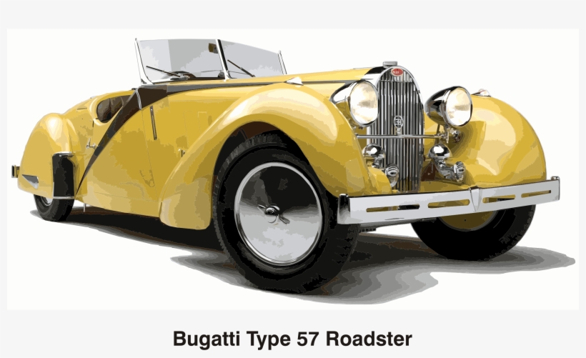 This Free Icons Png Design Of Bugatti Type 57 Roadster, - 2286x1287 PNG ...