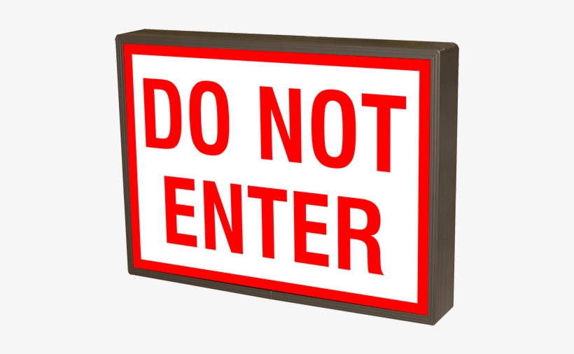 Do Not Enter - Not Enter Sign - 500x453 PNG Download - PNGkit