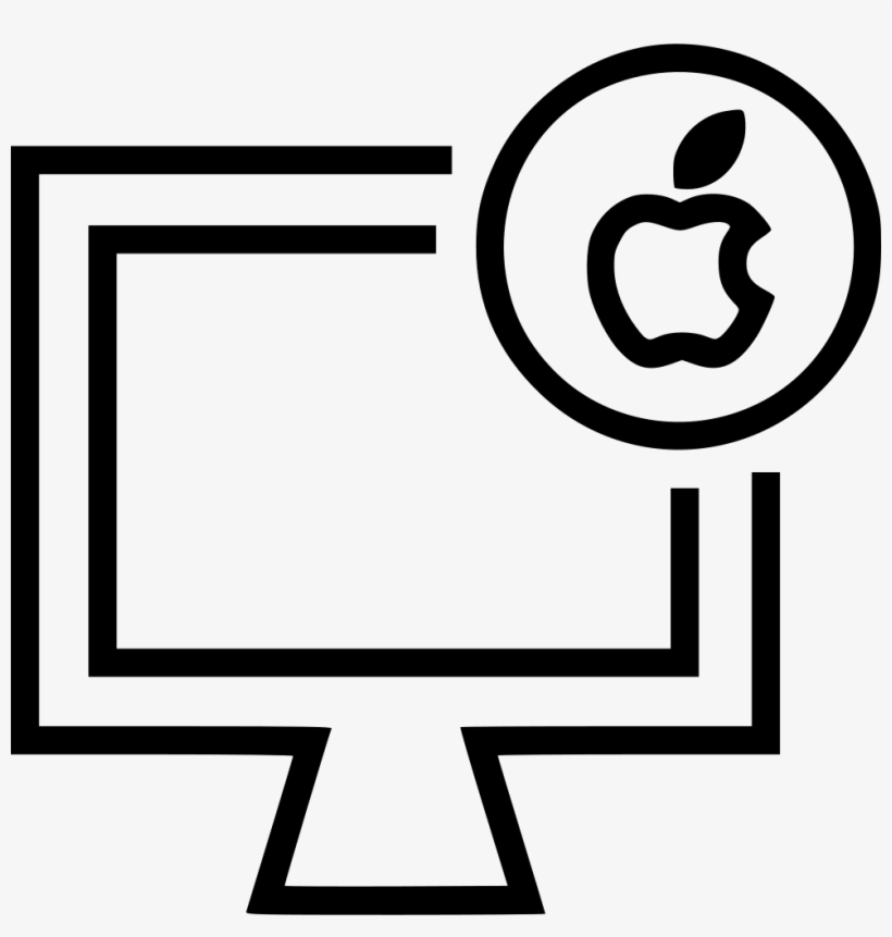 Computer Mac Apple Comments - Line Art - 980x982 PNG Download - PNGkit