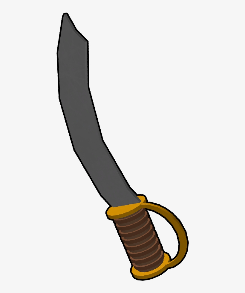 Pirate's Cutlass - 1024x1024 PNG Download - PNGkit