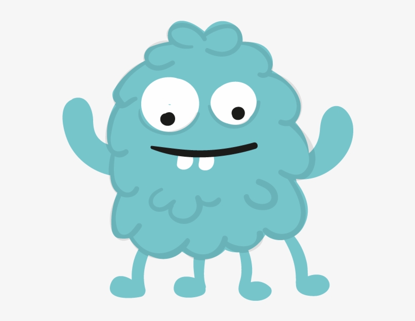 Toothy Monster - Cartoon - 618x618 PNG Download - PNGkit