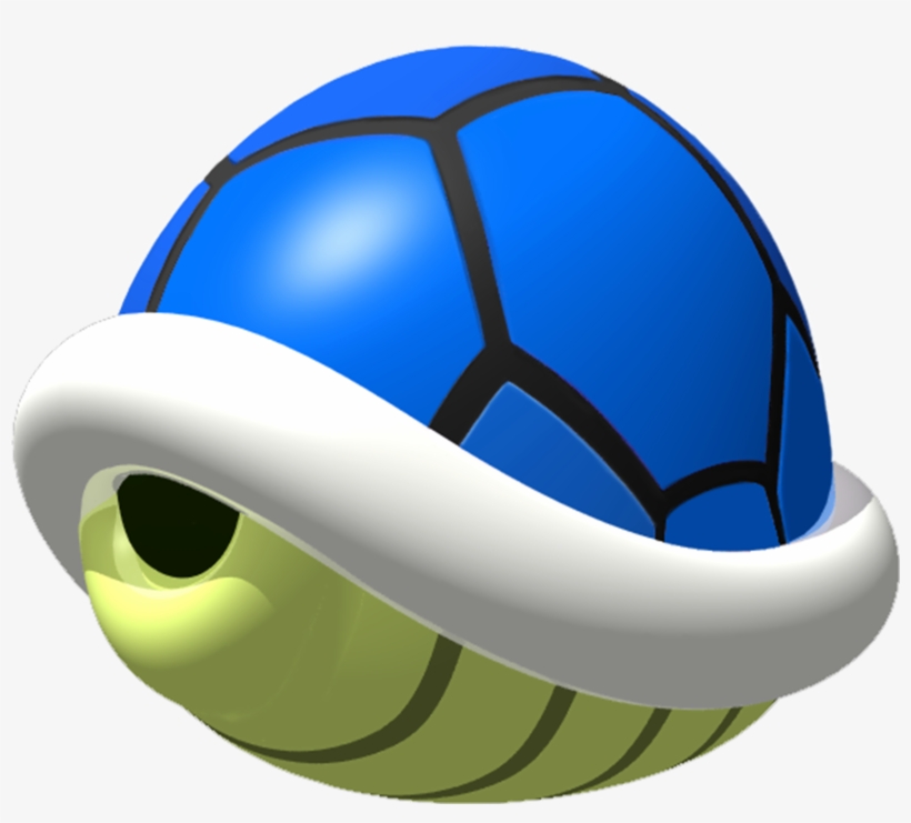 Blue Shell - Mario Kart Red Shell - 1660x1428 PNG Download - PNGkit
