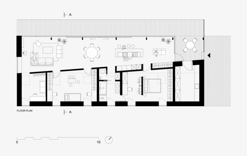 00 Do Architects Zemoji G-01 - Floor Plan - 1000x664 PNG Download - PNGkit