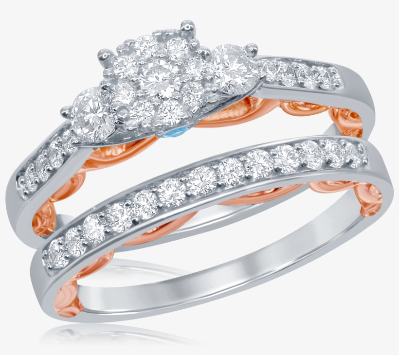 Disney Enchanted Cinderella White And Rose Gold - Ring - 2000x2000 PNG ...
