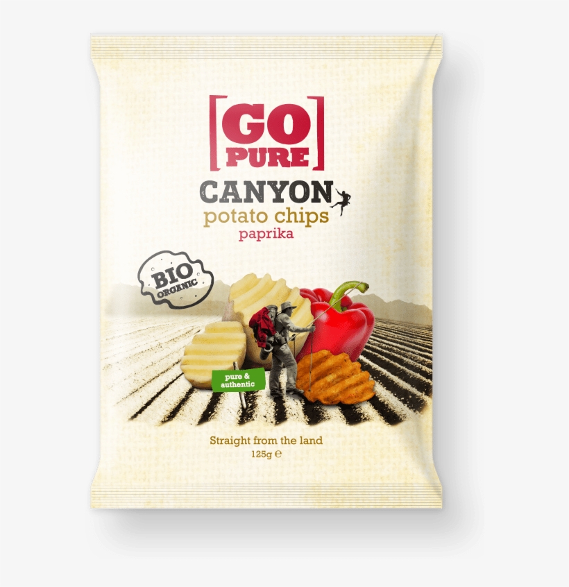 Go Pure Chips Crunch - 617x800 PNG Download - PNGkit