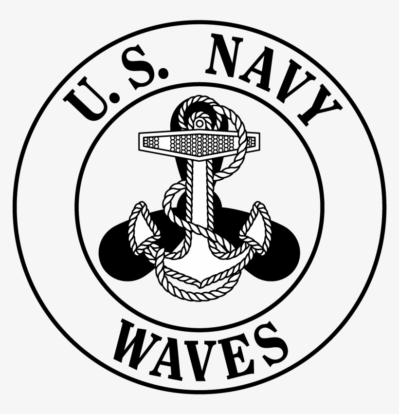 Navy Waves - Emblem - 800x800 PNG Download - PNGkit