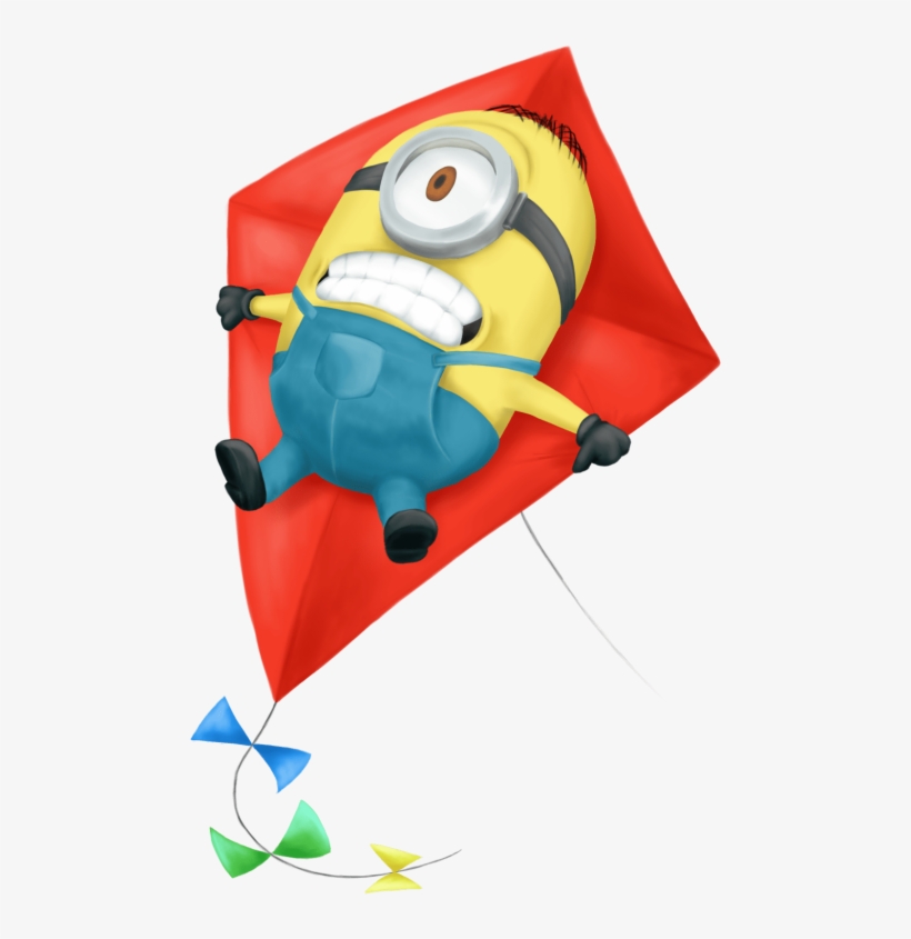 Free Png Download Minions For Ecuador - Minion Flying Kite - 480x765 ...