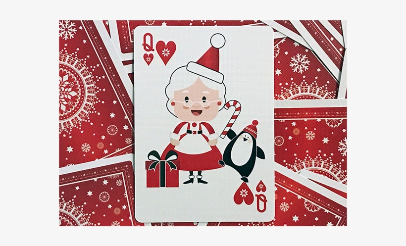 Christmas Playing Cards Poker Size Deck Uspcc Santa - Christmas Playing ...