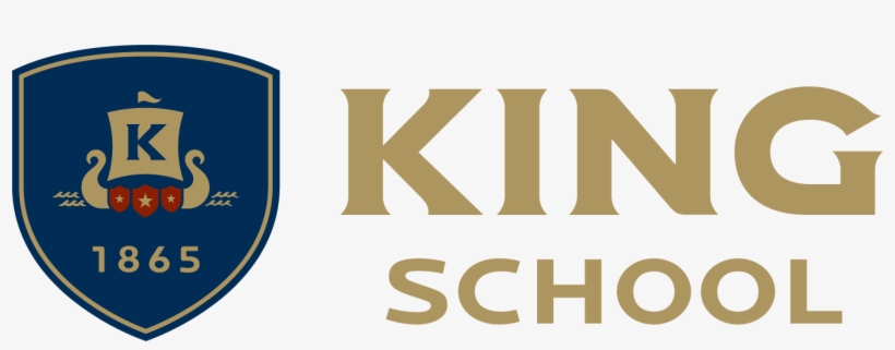 King School Horizontal Logo - King School Stamford Logo - 1394x478 PNG ...