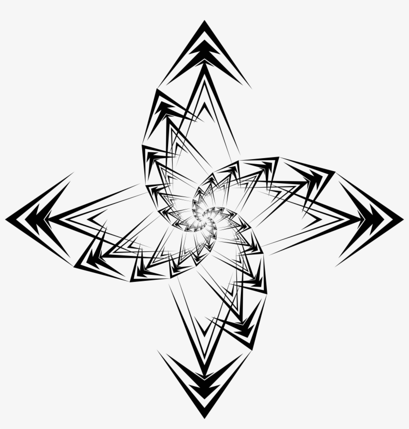 Clip Clipart Vortex - Abstract Arrows - 2290x2290 PNG Download - PNGkit