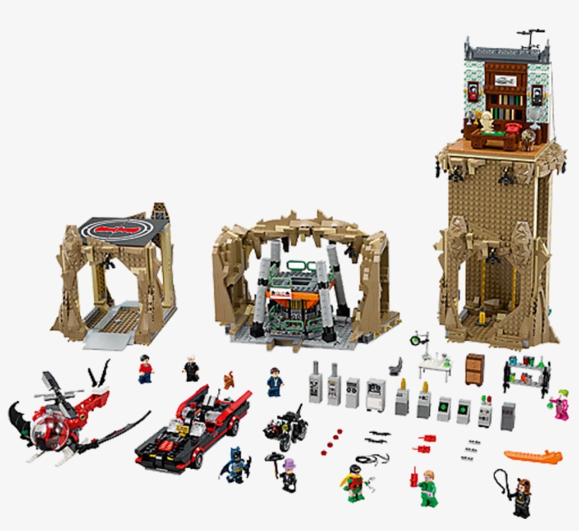 Lego Classic Batcave - 1084x811 PNG Download - PNGkit