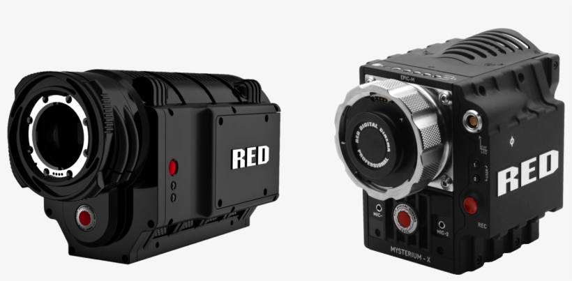 Red One 4k & Epic 5k (right) Digital - Red One Camera - 1523x675 PNG Download - PNGkit