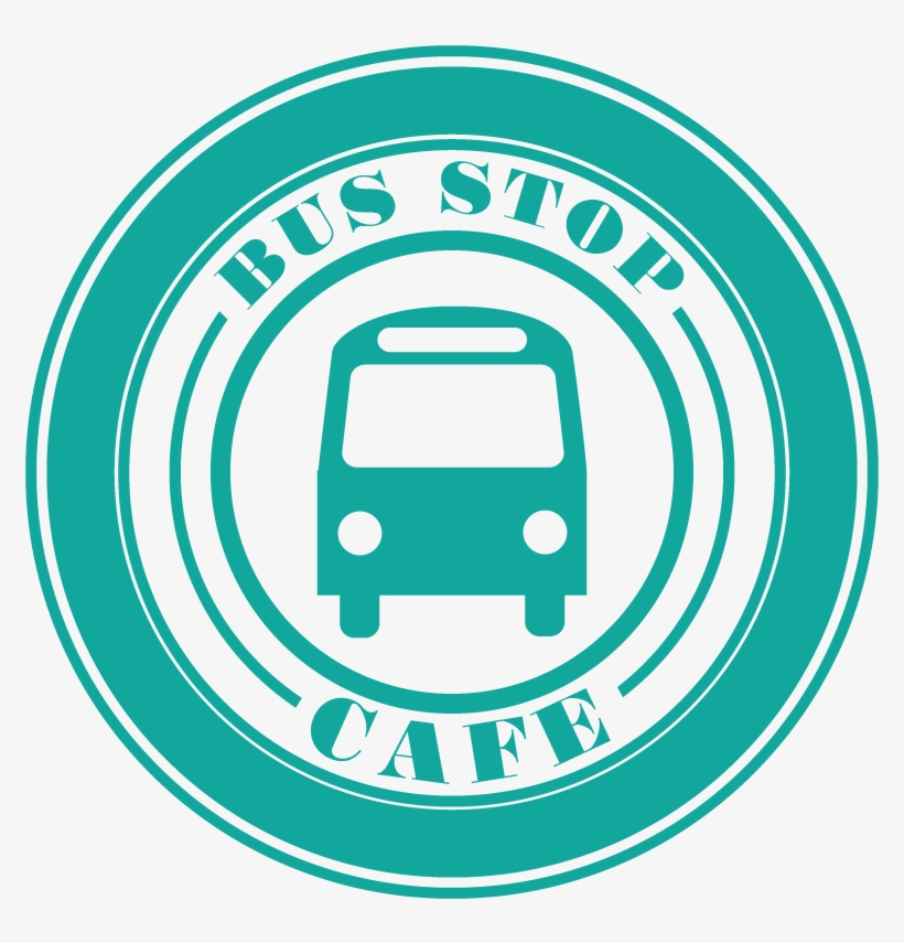 Bus Stop Cafe - Circle - 864x864 PNG Download - PNGkit