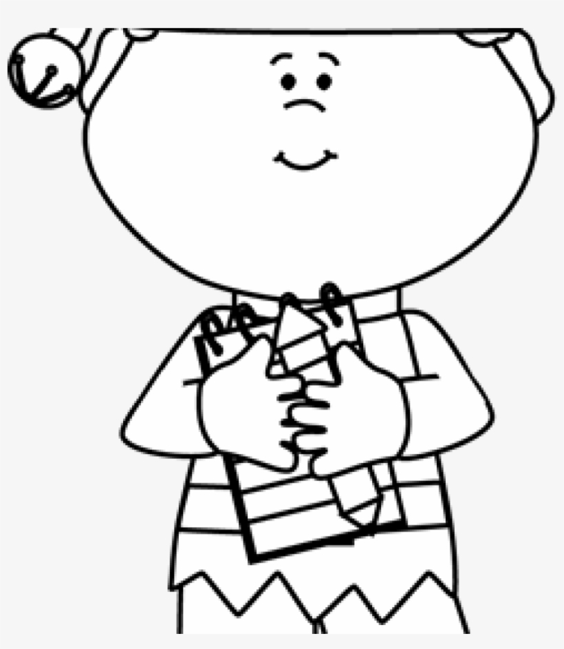 Elf Clipart Black And White Elf Clipart Black And White - Black And ...