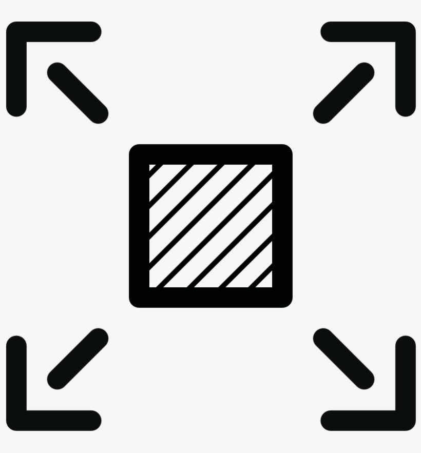 Graphic Scale Icon - Assembly Point Sign Board Size - 960x960 PNG ...