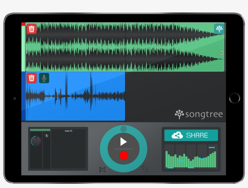 Songtree Interface Recorder View 2b - Electronics - 2270x800 PNG ...