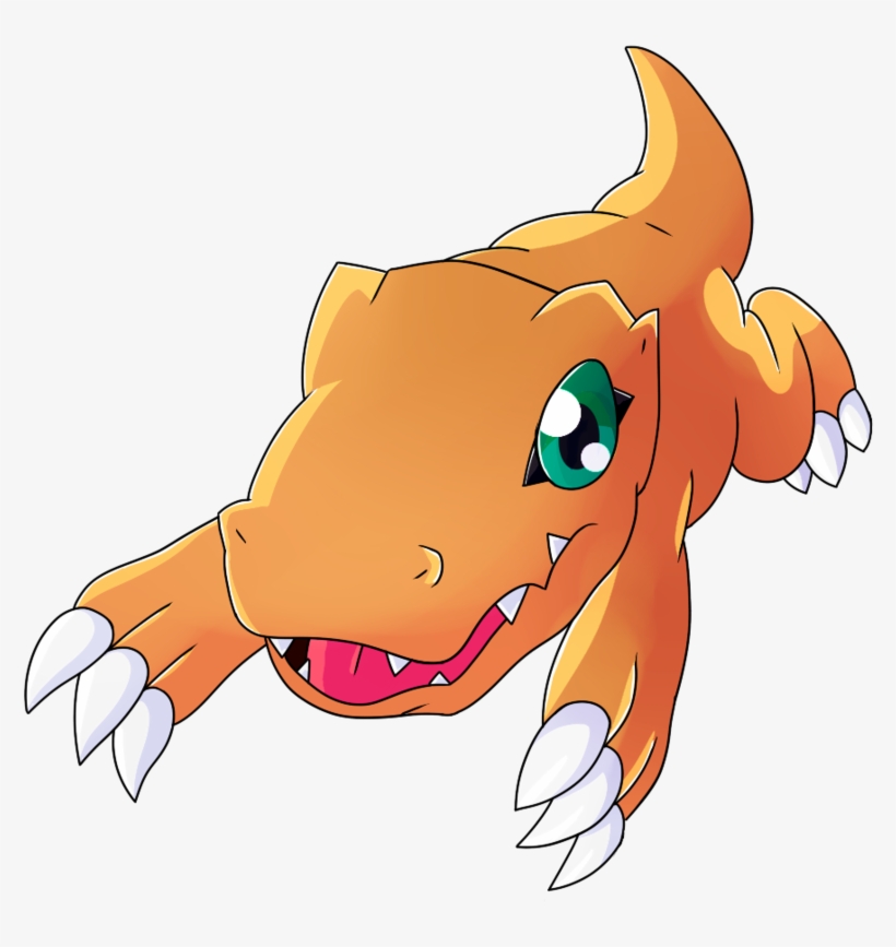 Thank You - Agumon Cute - 894x894 PNG Download - PNGkit