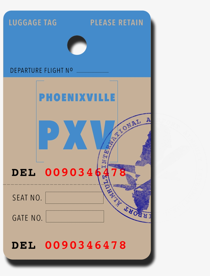 Initial Tag - Electric Blue - 1400x1400 PNG Download - PNGkit