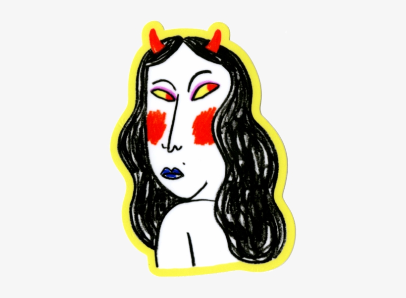 Clipart Freeuse Sticker Stationery Transprent - She Devil Png - 600x600 ...